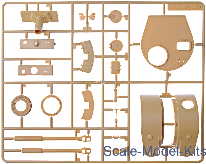 Academy - German tank Tiger 1, early version - plastic scale model kit ...