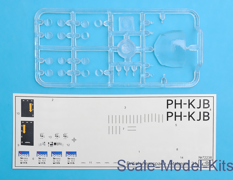 Jetstream 31 British airliner-Amodel plastic scale model kit in 1:72 ...