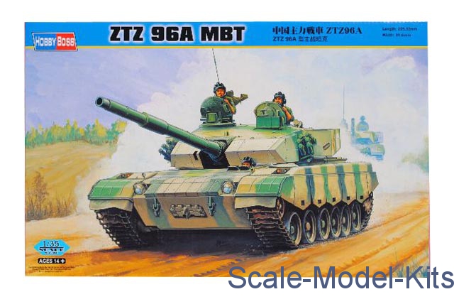 Hobby Boss - PLA ZTZ96 MBT - plastic scale model kit in 1:35 scale ...