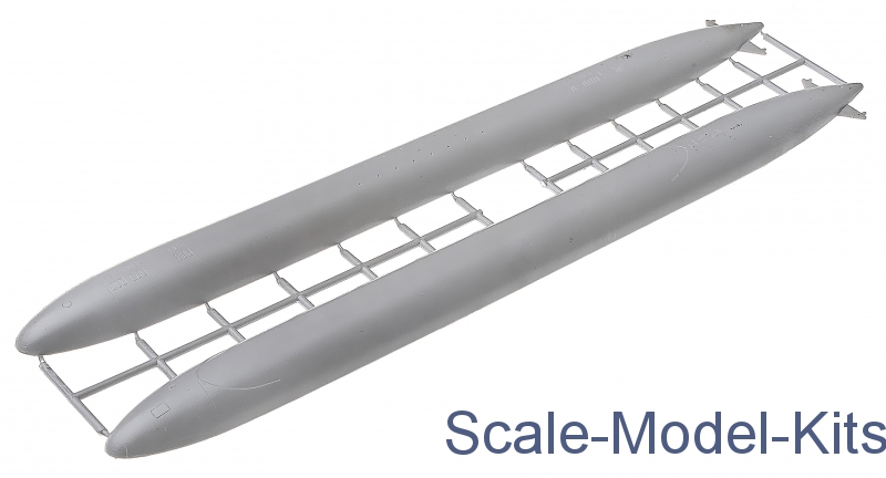 Mikro Mir - SSBN Franklin-class - plastic scale model kit in 1:350 ...