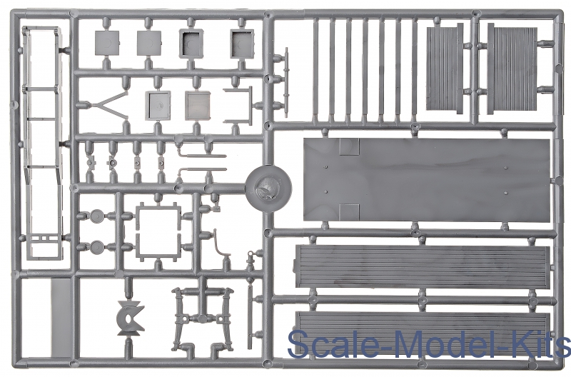 ZiS-10 truck with semi-trailer-PST plastic scale model kit in 1:72 ...
