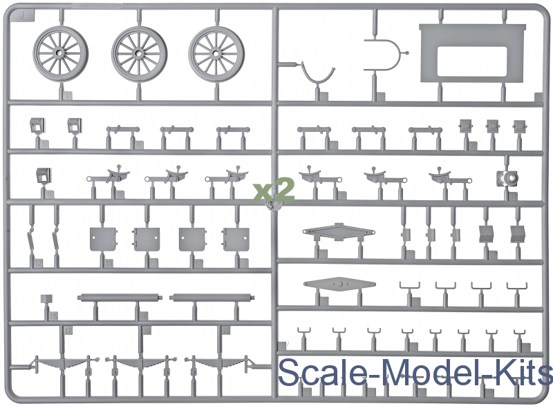 Trumpeter - German armored locomotive Panzerlok BR57 - plastic scale ...