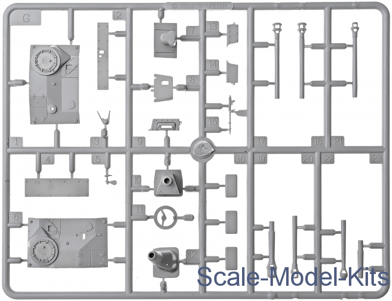 Trumpeter - Sturmgeschtz III ausf.G - plastic scale model kit in 1:72 ...