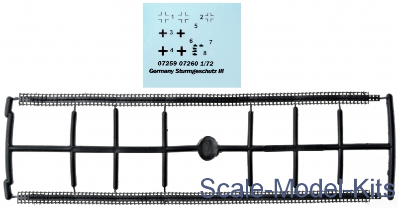 Trumpeter - Sturmgeschtz III ausf.G - plastic scale model kit in 1:72 ...